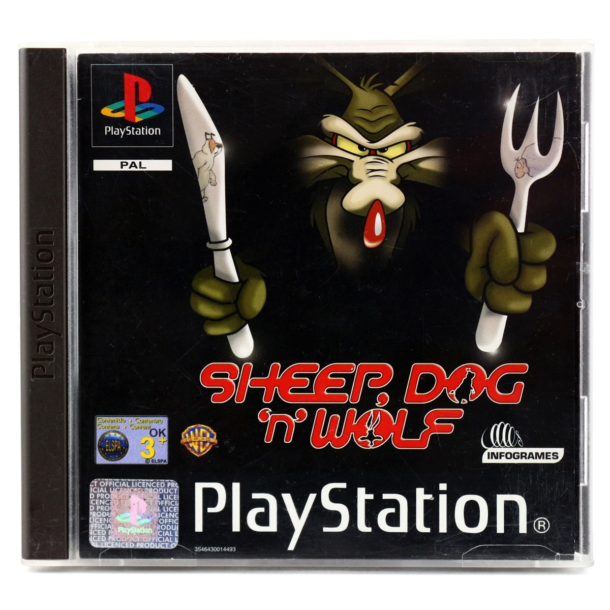 Sheep, Dog 'n' Wolf (PS1) - WTS Retro - Køb spillet her
