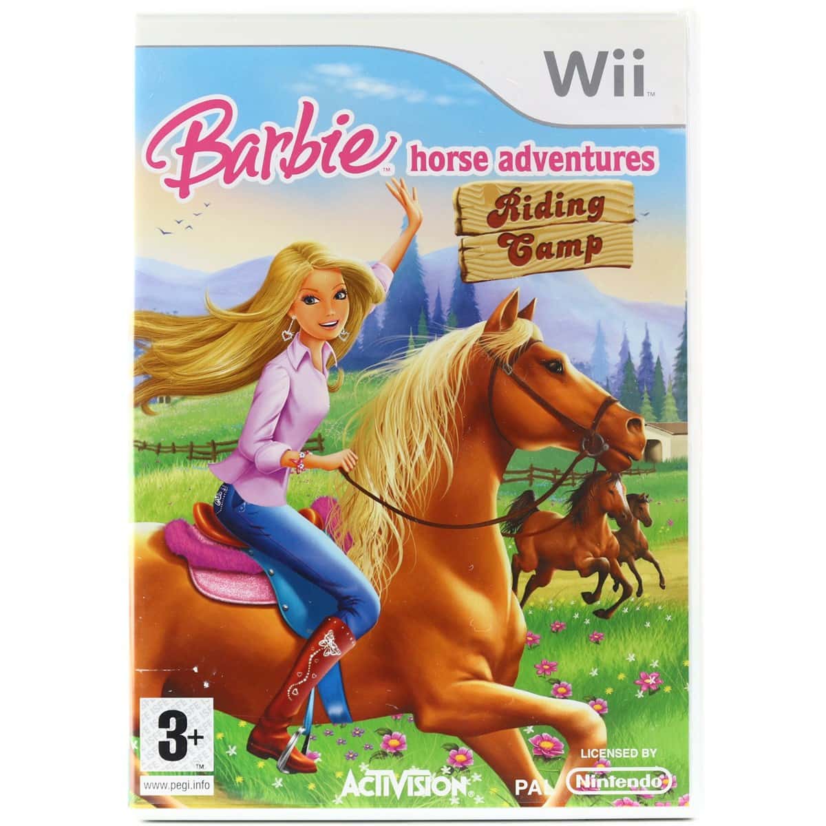 Barbie Horse Adventures: Riding Camp (Nintendo Wii) - WTS Retro - Køb ...