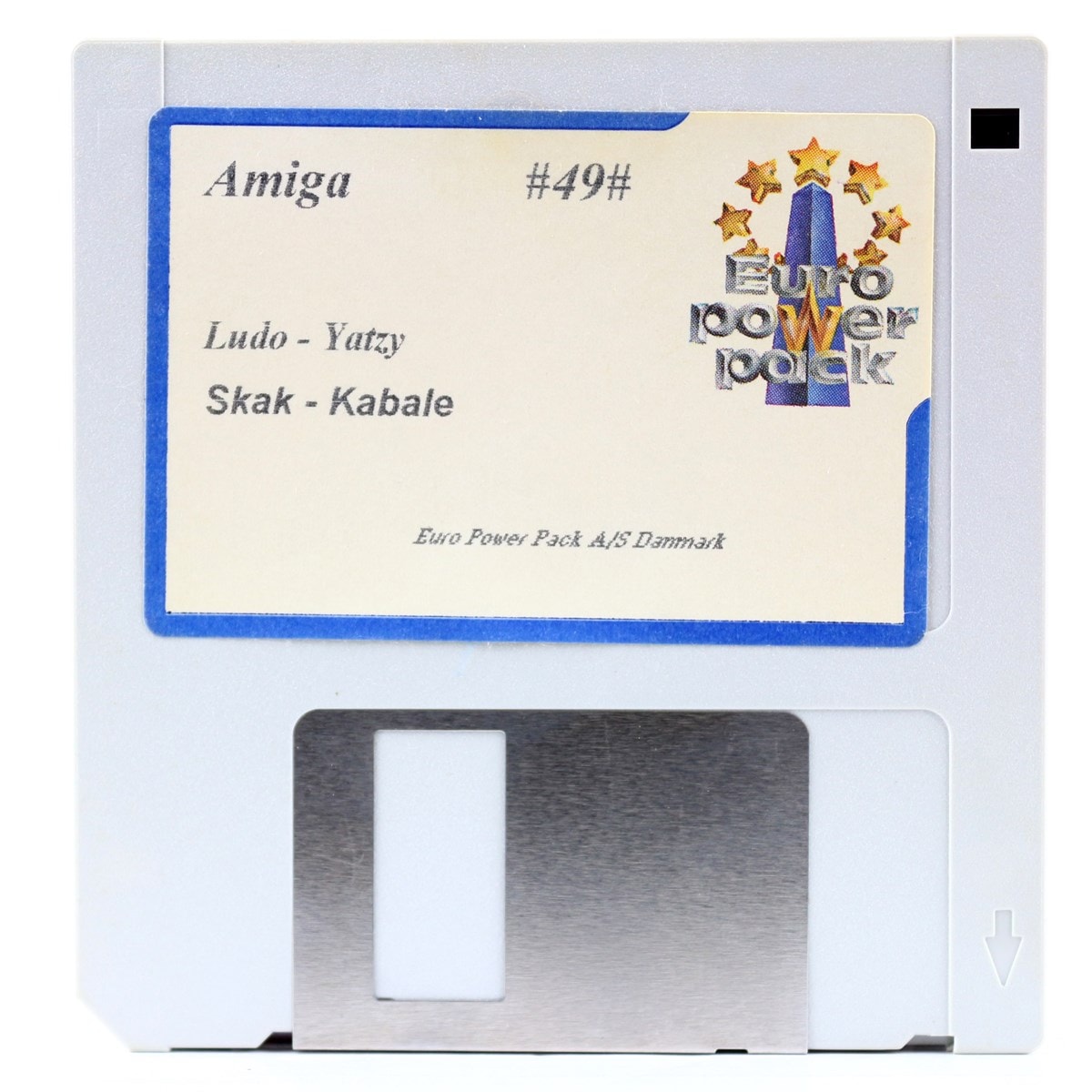 Euro Power Pack #49 - Ludo - Yatzy - Skak - Kabale (Amiga - Løs ...