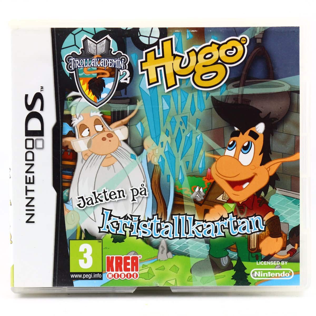 Hugo: Jakten på Kristallkartan (Nintendo DS) - WTS Retro - Køb spillet her