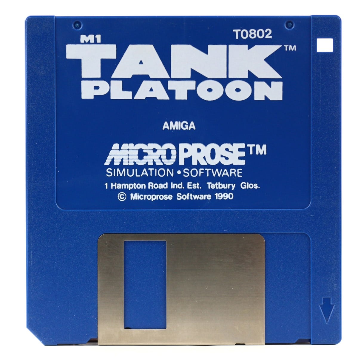 M1 Tank Platoon (Amiga - Løs Diskette) - WTS Retro - Køb spillet her