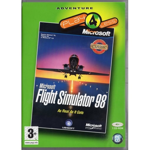 Microsoft Flight Simulator 98 (PC) - WTS Retro - Køb spillet her