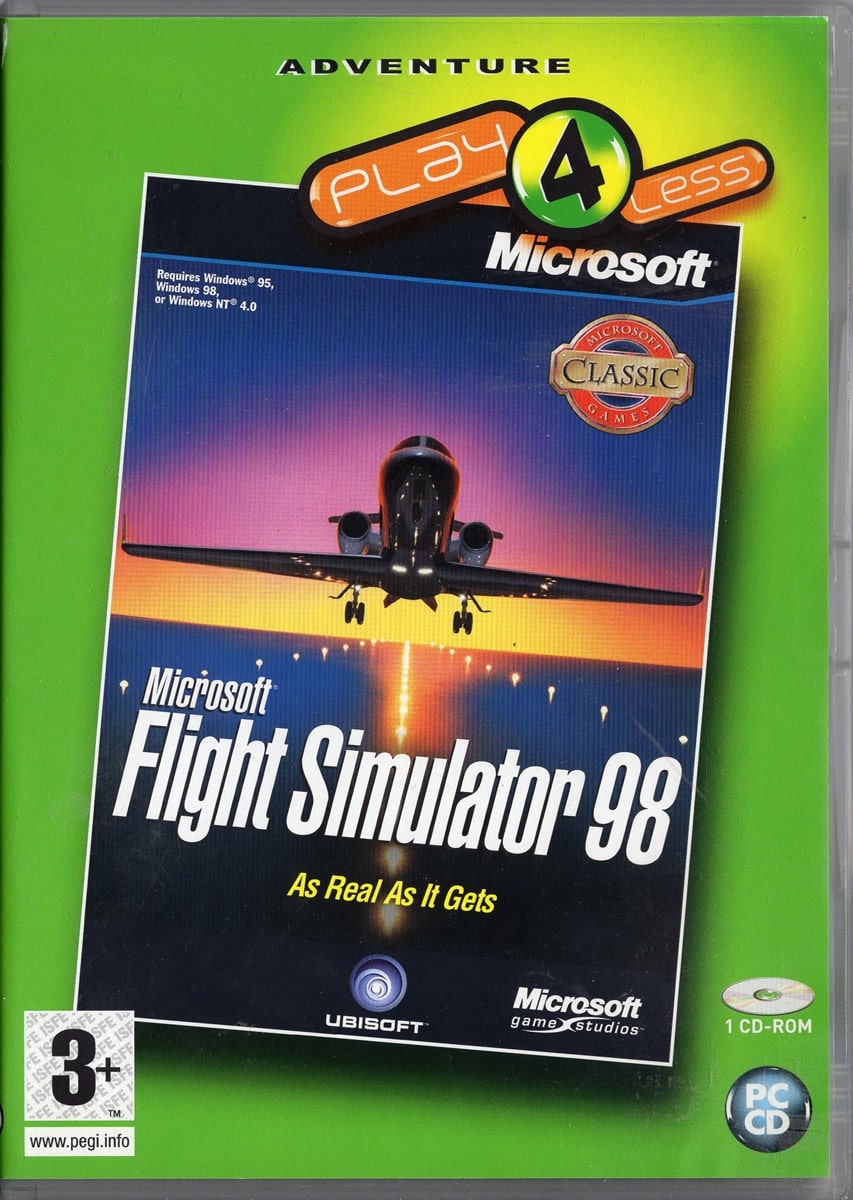 Microsoft Flight Simulator 98 (PC) - WTS Retro - Køb spillet her