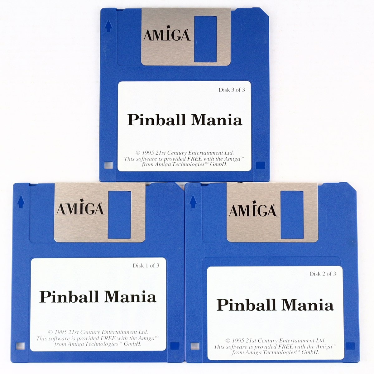 Pinball Mania (Amiga - Løse Disketter) - WTS Retro - Køb spillet her