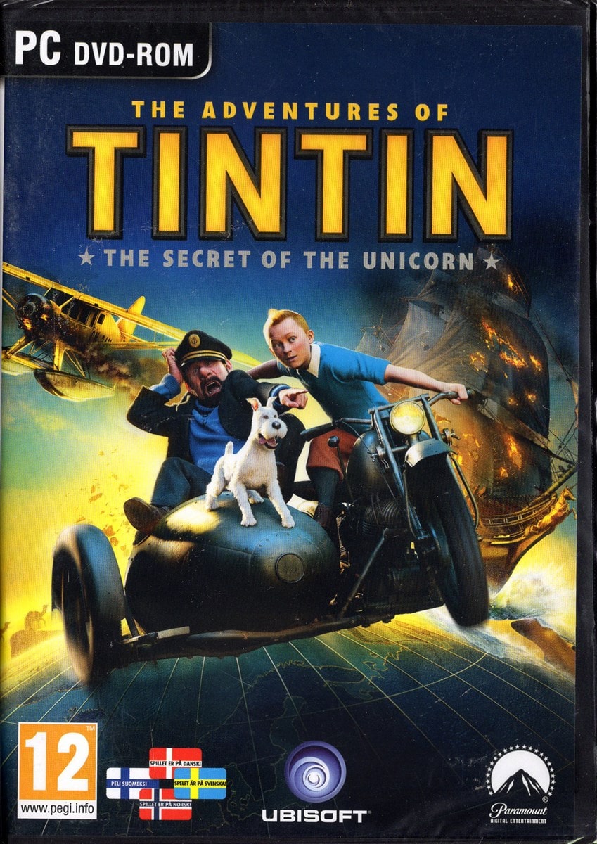 The Adventures of Tintin: The Secret of the Unicorn (PC) - WTS Retro - Køb spillet her