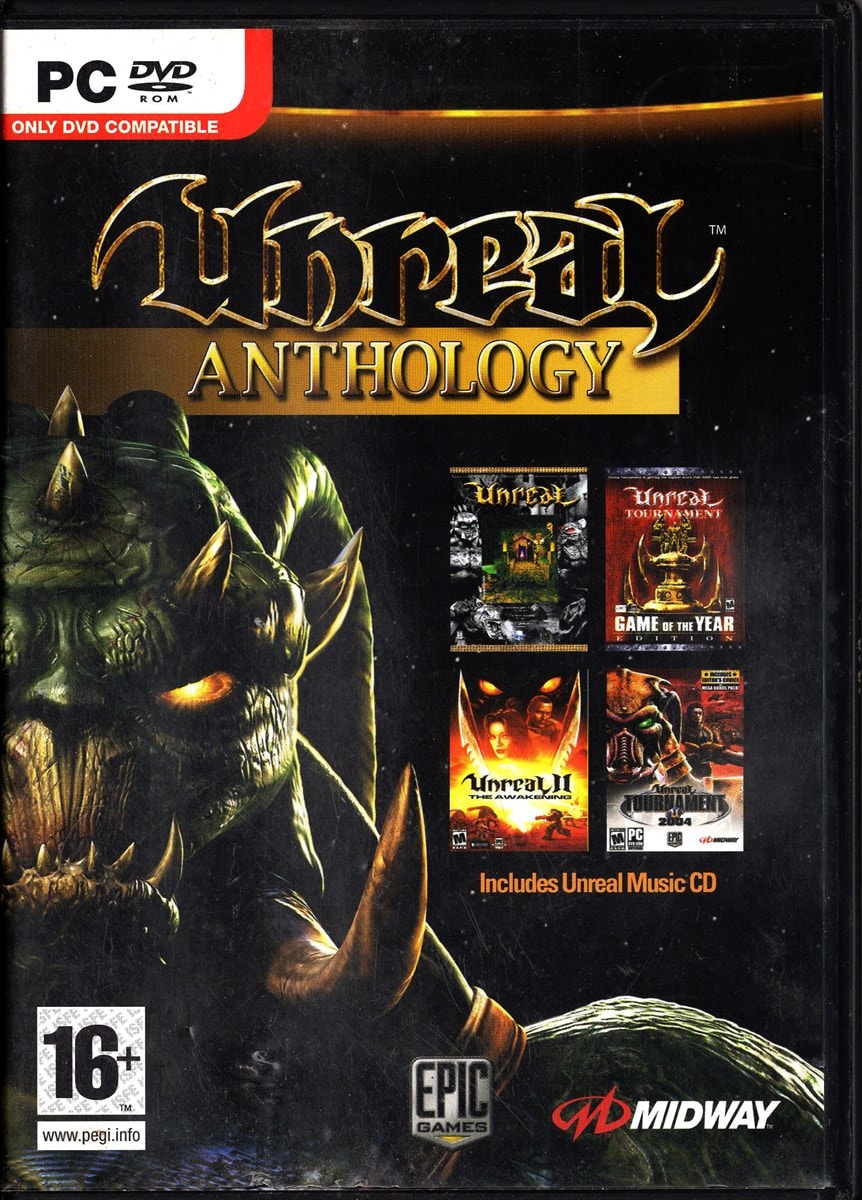 Unreal: Anthology (PC) - WTS Retro - Køb spillet her