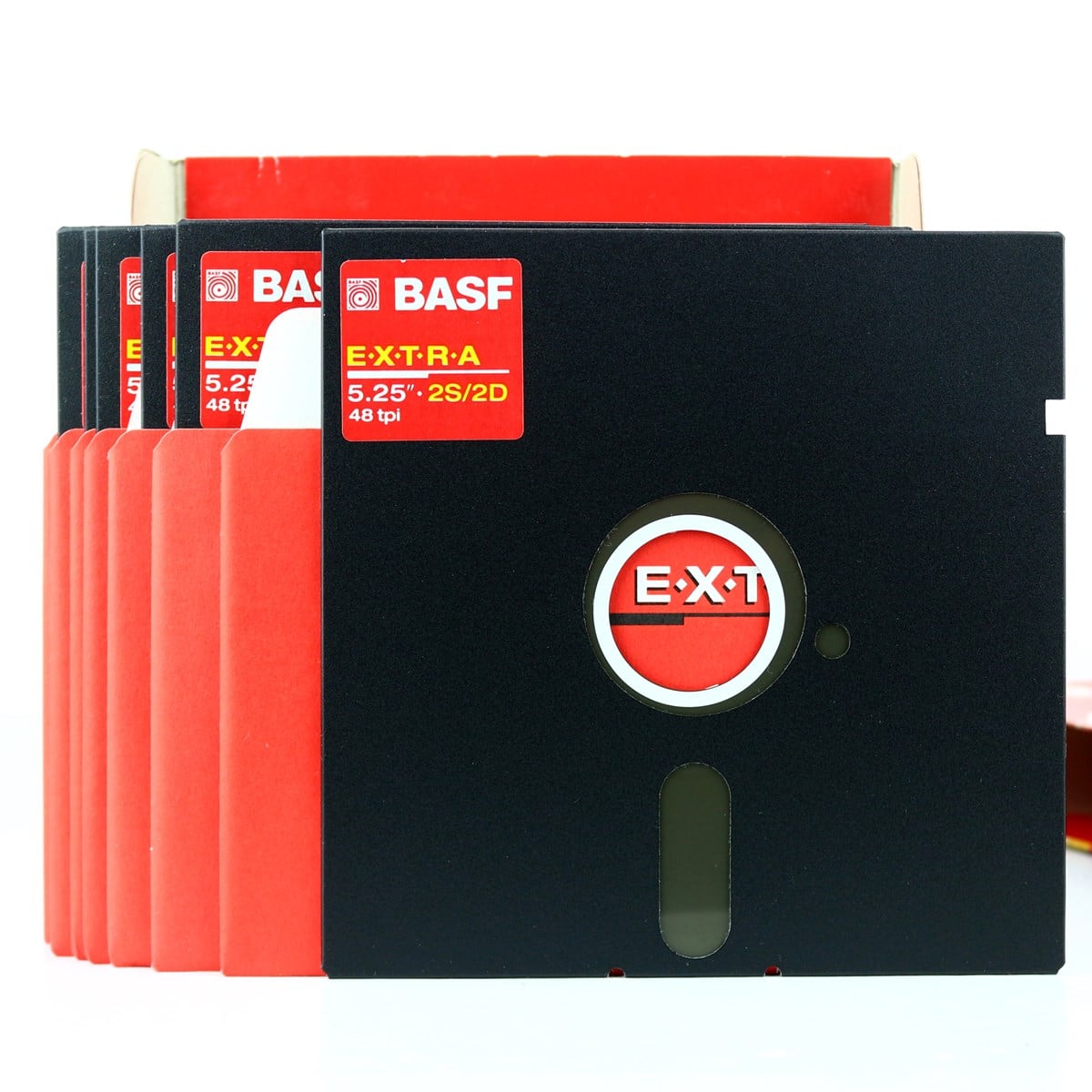 BASF Extra 2S/2D 5.25" Disketter (10 PK) - WTS Retro - Køb her