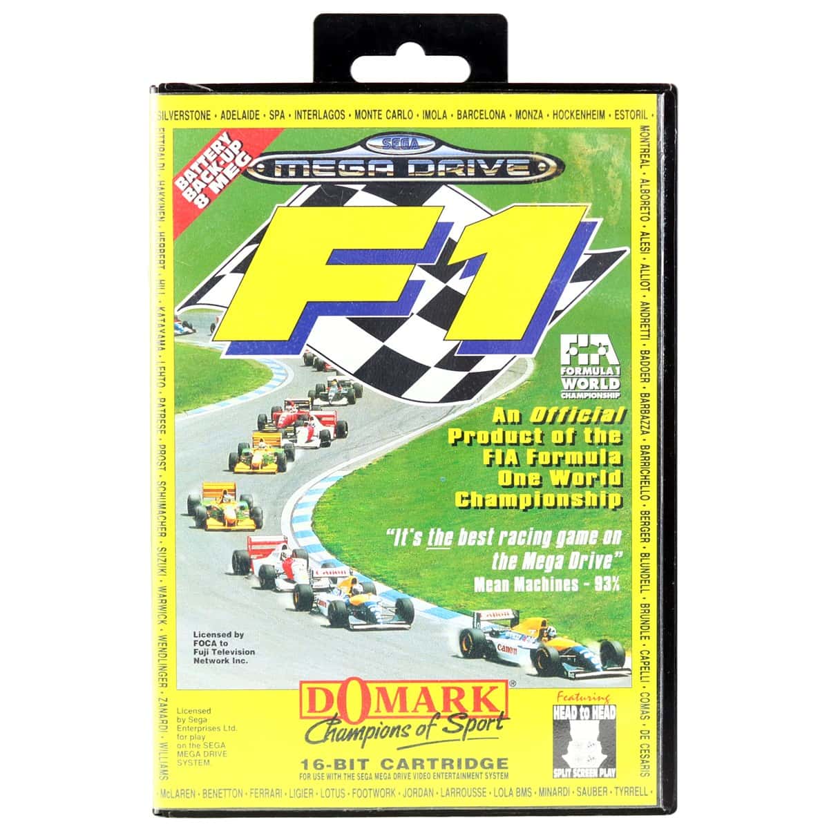 F1 (SEGA Mega Drive) - WTS Retro - Køb her