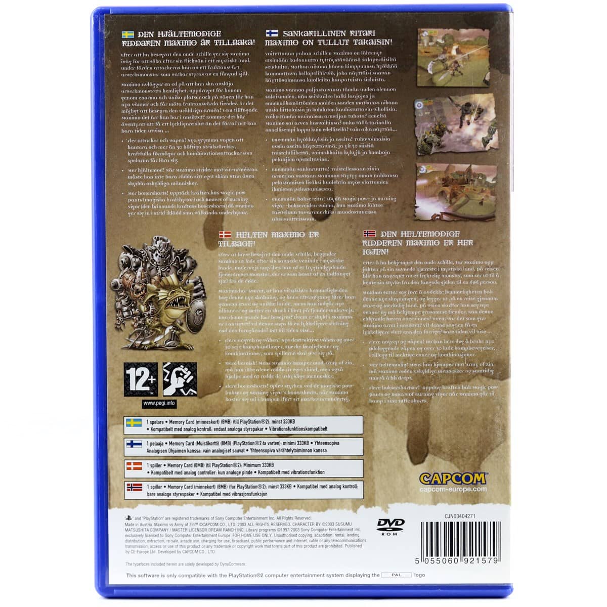 Maximo vs Army of Zin (PS2) - WTS Retro - Køb spillet her