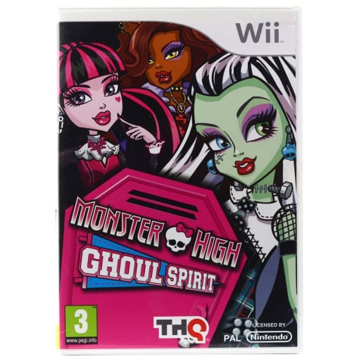Monster High: Ghoul Spirit (Nintendo Wii) - WTS Retro - Køb spillet her