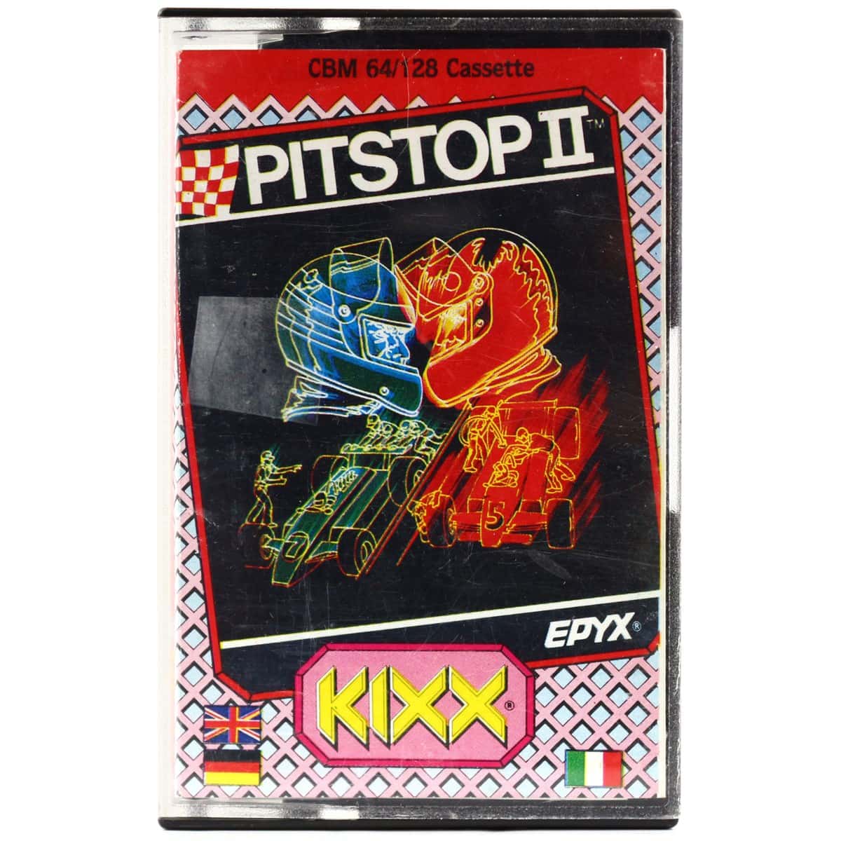 Pitstop II (C64, Cassette - Kixx) - WTS Retro - Køb spillet her