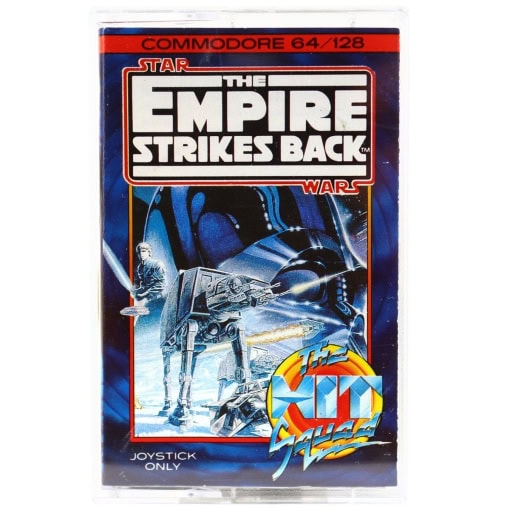 Star Wars: The Empire Strikes Back (C64, Cassette) - WTS Retro - Køb spillet her