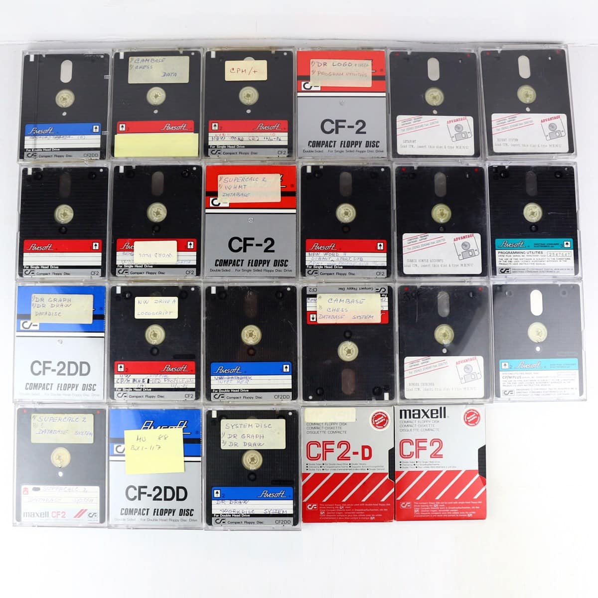 23 x Floppy Disk til Amstrad CPC - WTS Retro - Køb her