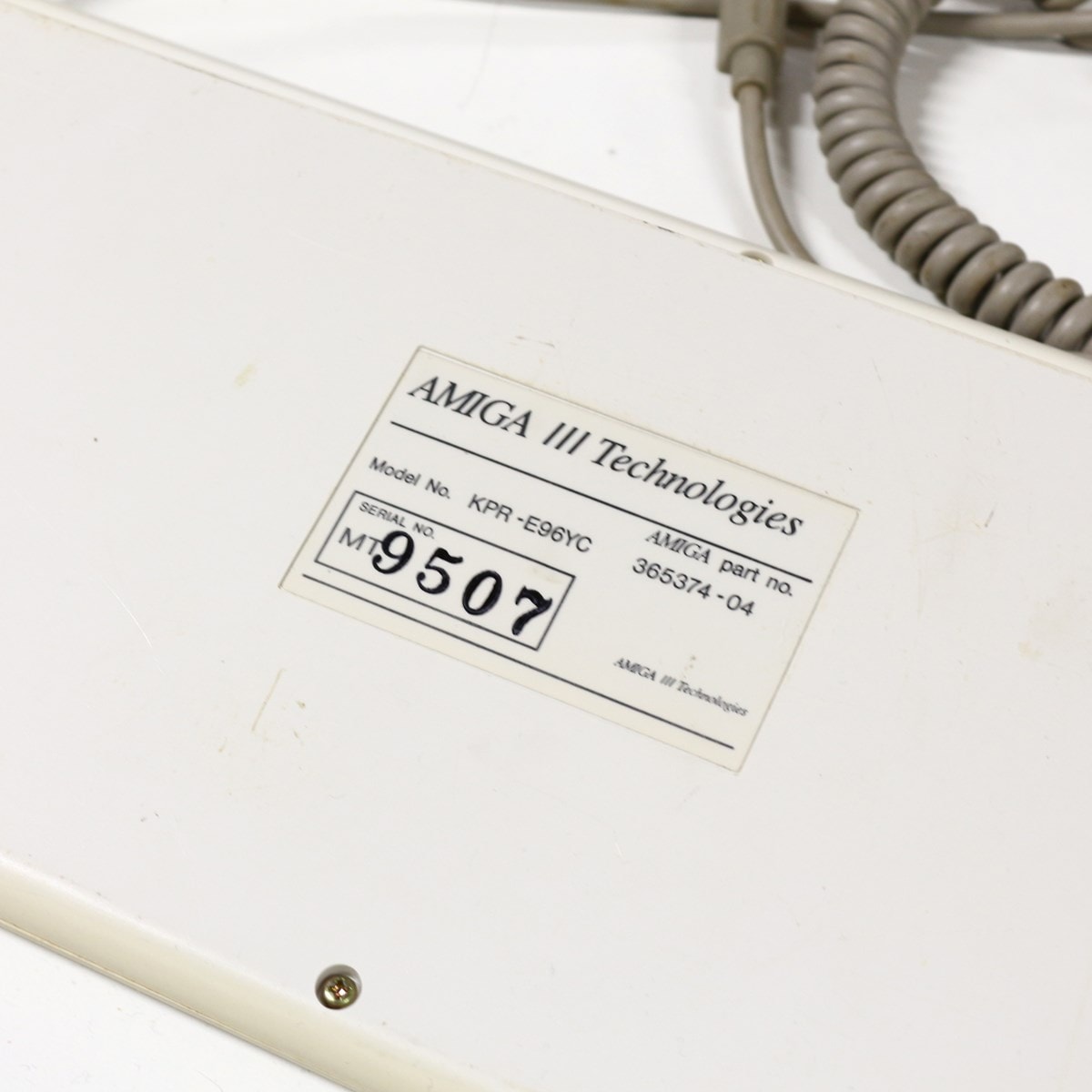 Commodore Amiga 4000 Keyboard - WTS Retro - Køb her