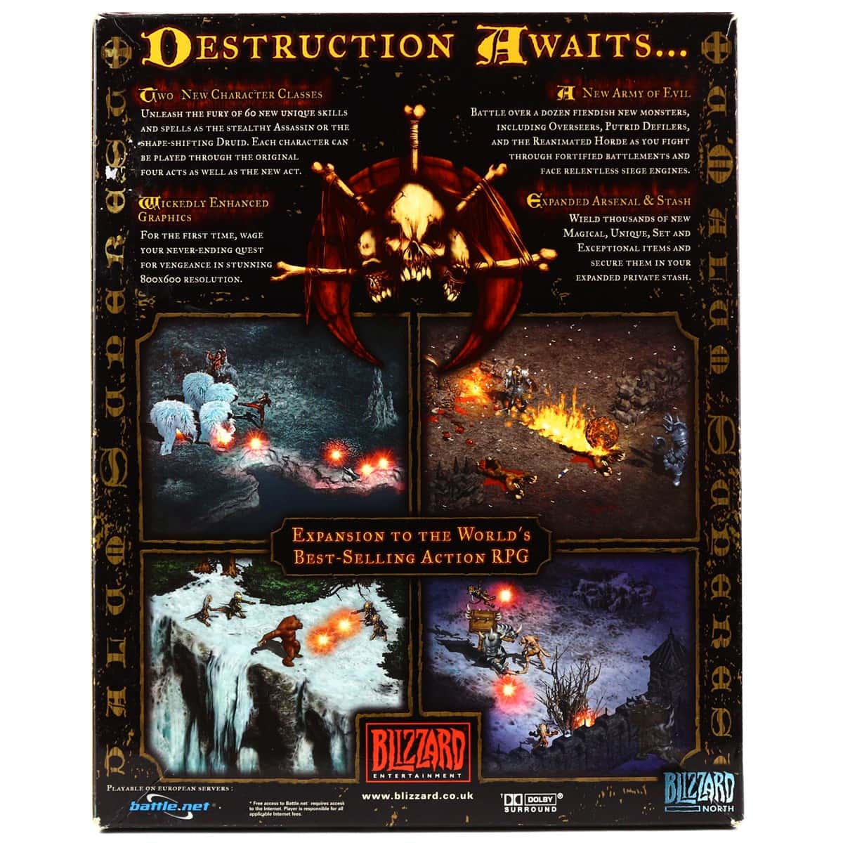 Diablo II: Lord of Destruction (PC Big Box) - WTS Retro - Køb spillet her
