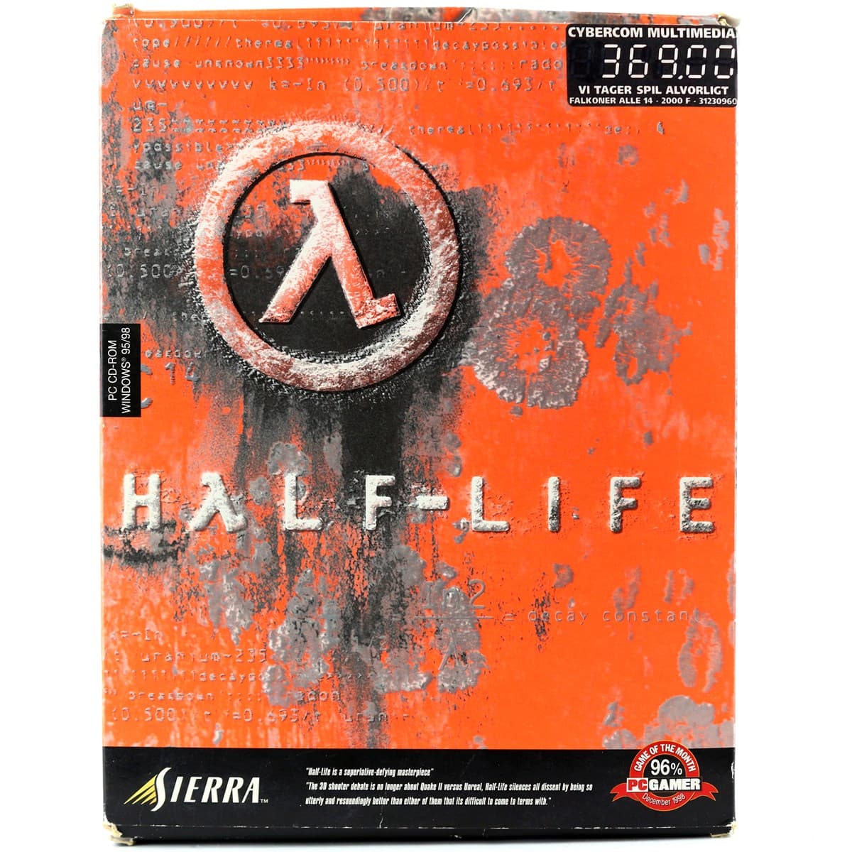 Half-Life (PC Big Box) - WTS Retro - Køb spillet her