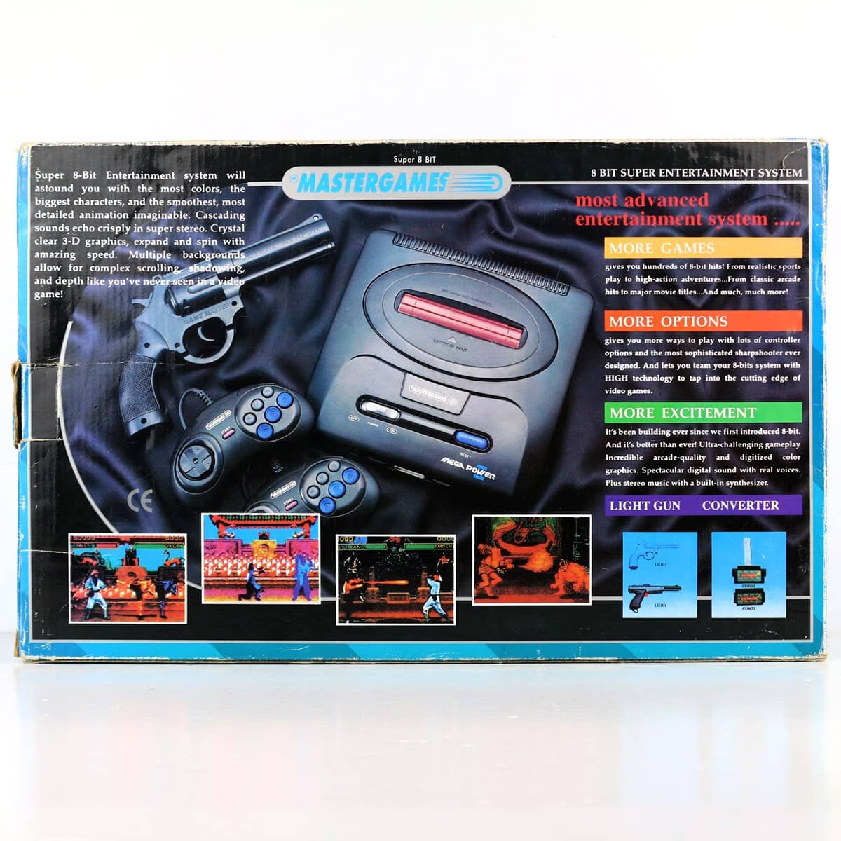 MEGA+Power II konsol (NES klon) - WTS Retro - Køb her