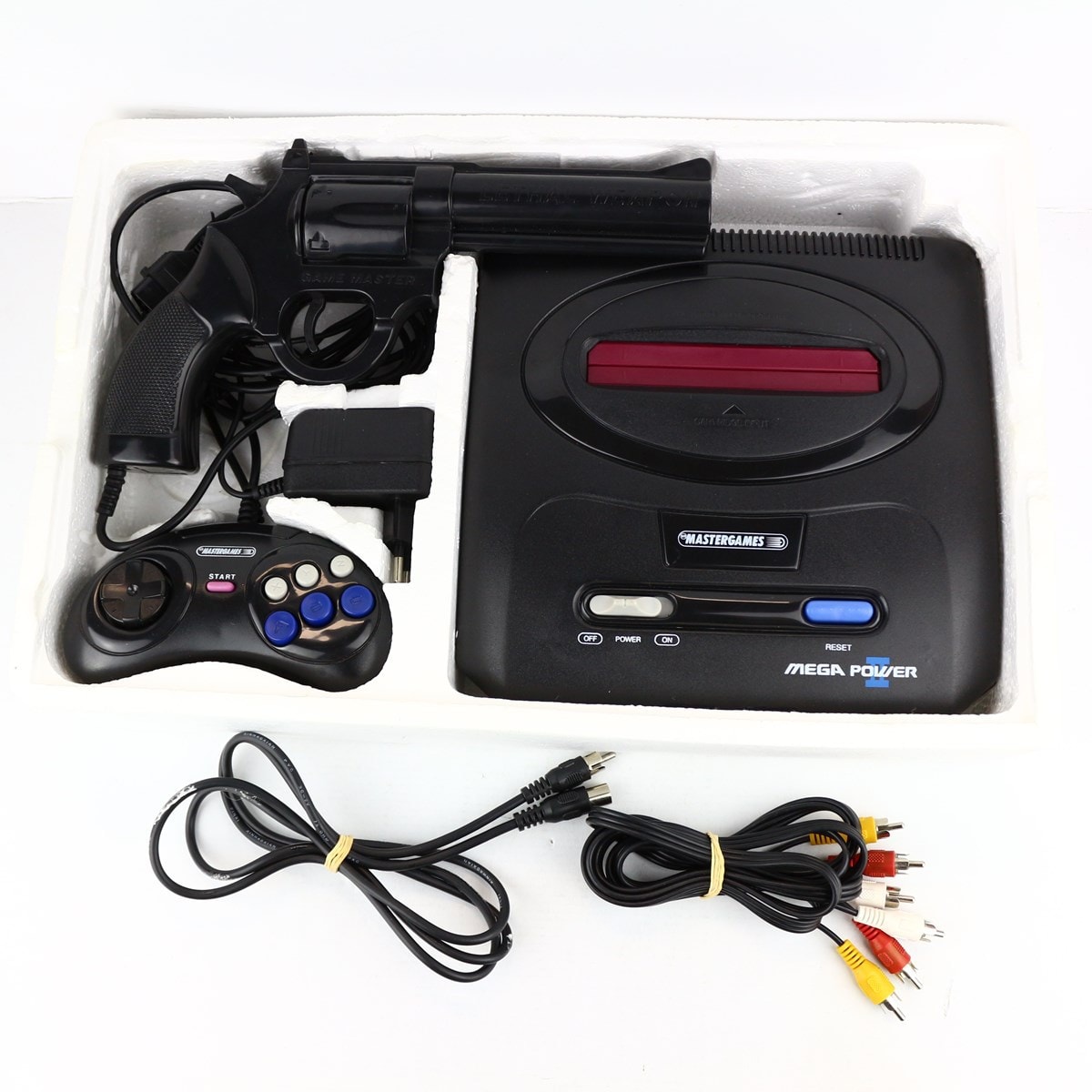 MEGA+Power II konsol (NES klon) - WTS Retro - Køb her