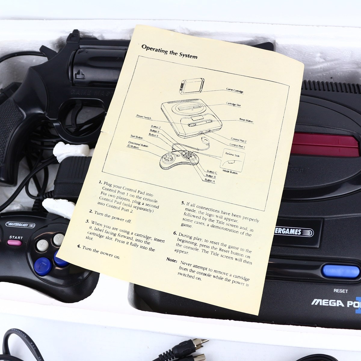 MEGA+Power II konsol (NES klon) - WTS Retro - Køb her