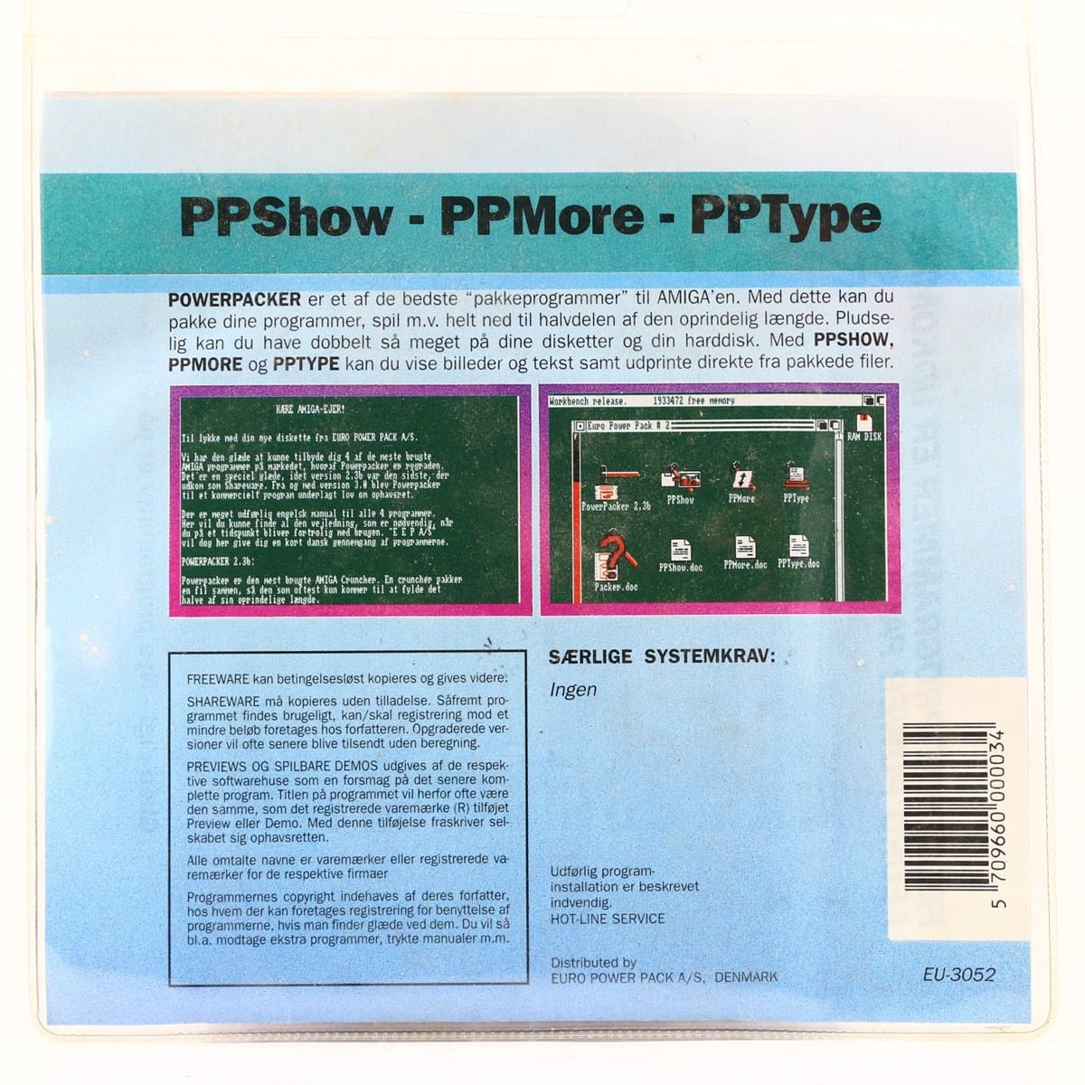 PowerPacker m.m (Amiga, Euro Power Pack) - WTS Retro - Køb her