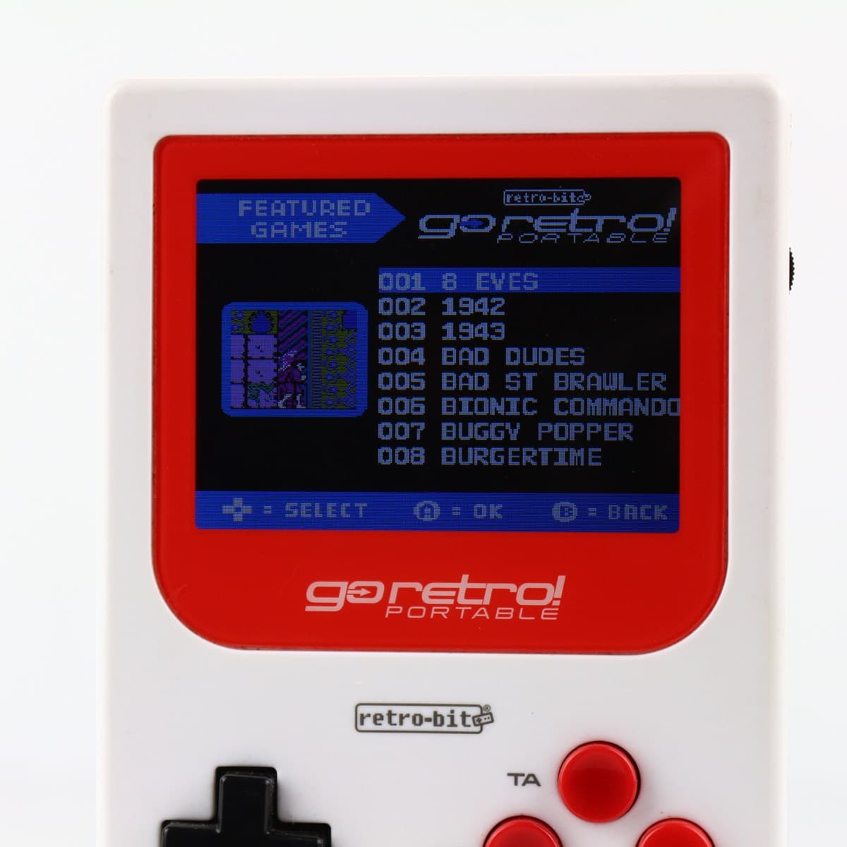 Retro-Bit Go Retro! Portable spillekonsol - WTS Retro - Køb her