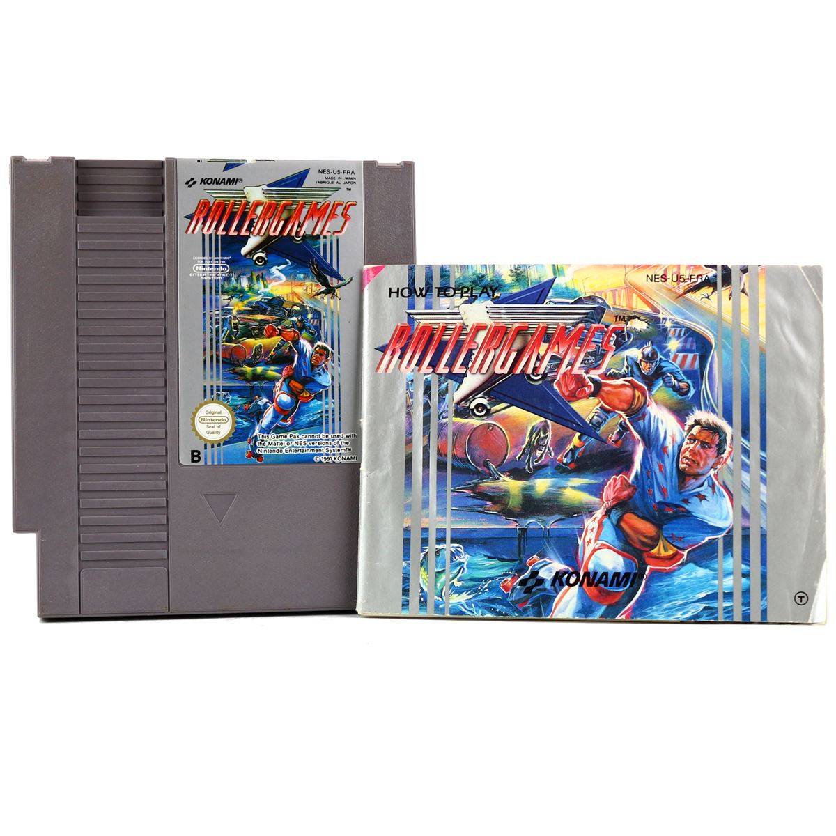 Rollergames inkl. manual (Nintendo NES, PAL-B) - WTS Retro - Køb ...