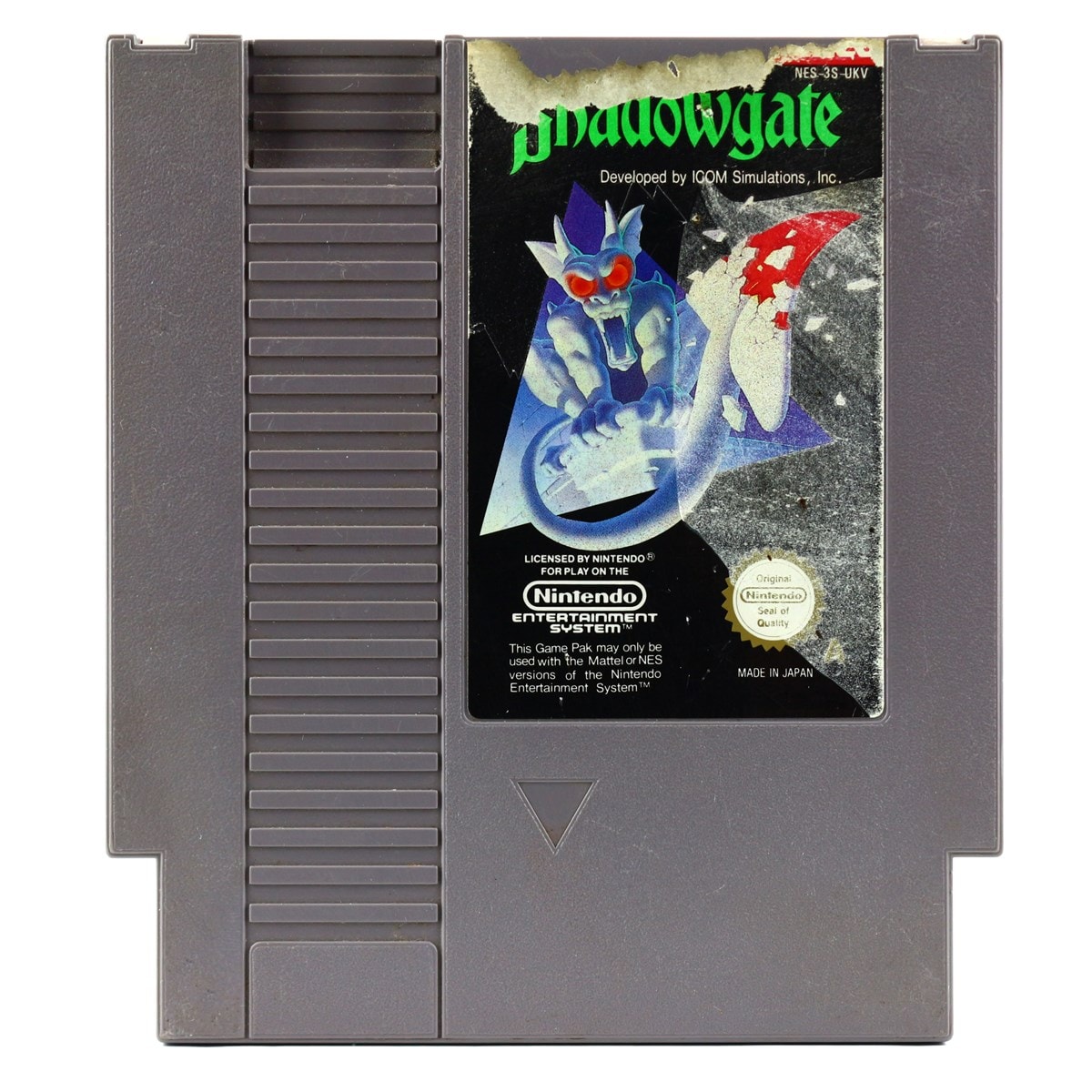 Shadowgate (Nintendo NES, PAL-A, UKV) - WTS Retro - Køb spillet her