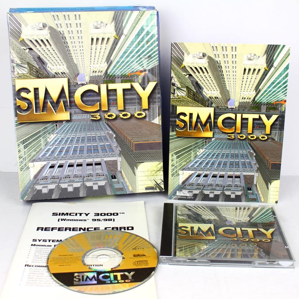 SimCity 3000 (PC Big Box) - WTS Retro - Køb spillet her