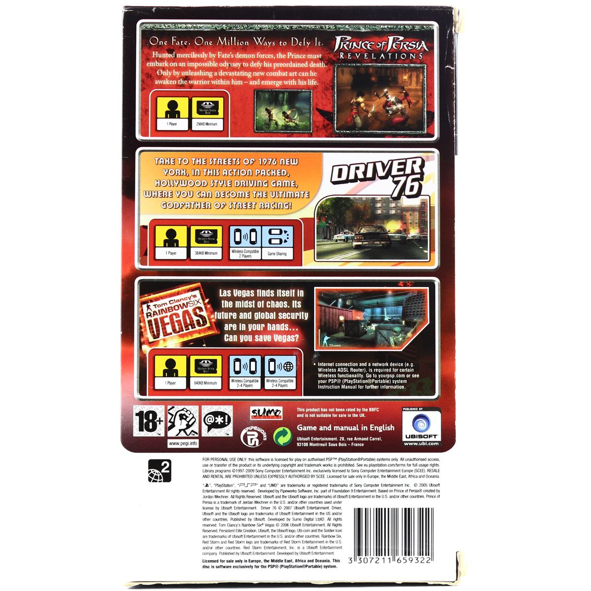 Action Pack: Limited Edition (Sony PSP) - WTS Retro - Køb spillet her