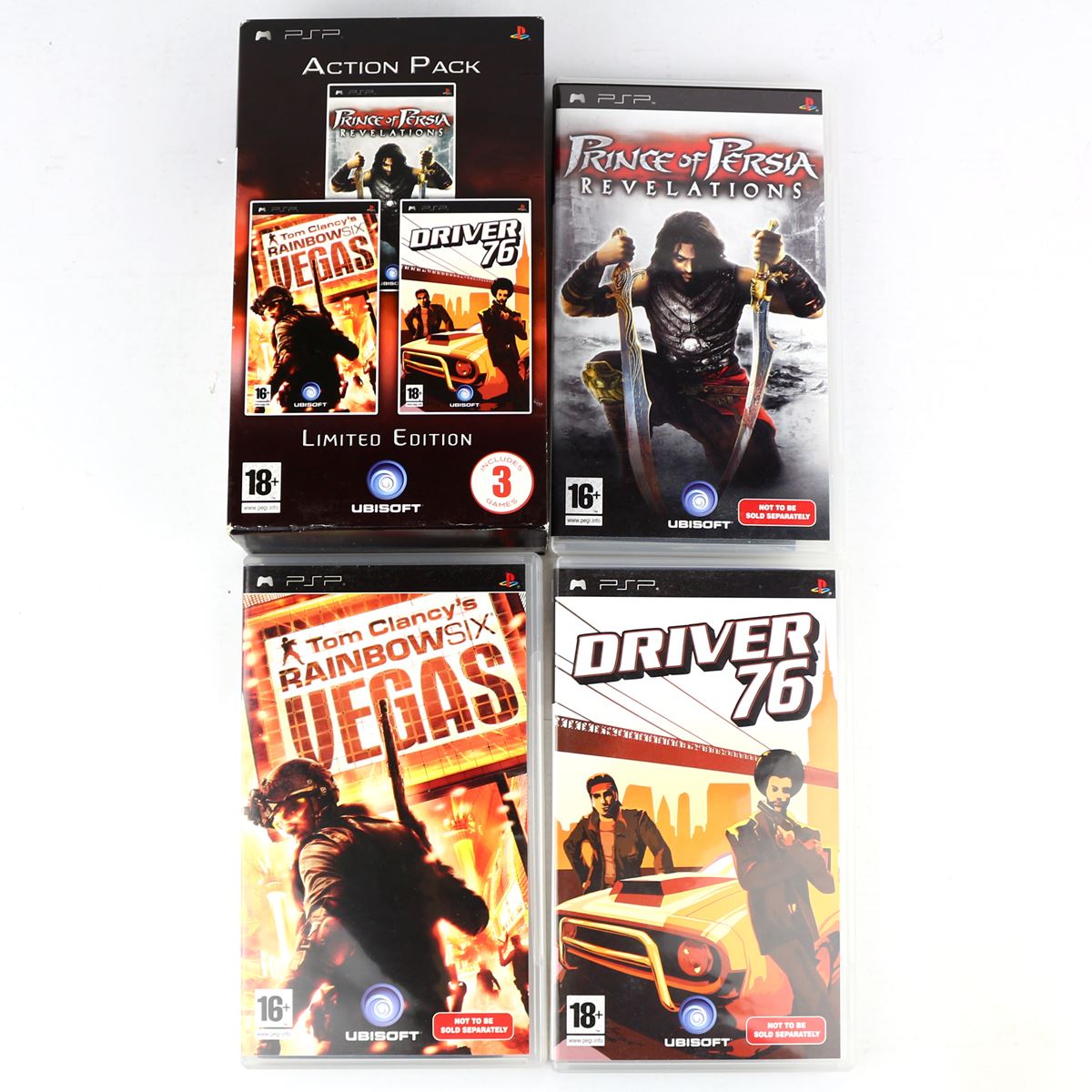 Action Pack: Limited Edition (Sony PSP) - WTS Retro - Køb spillet her