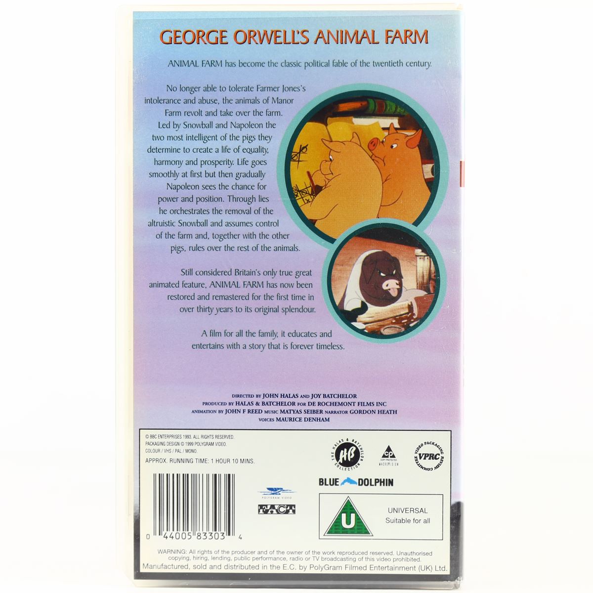 Animal Farm (VHS) - WTS Retro - Køb filmen her