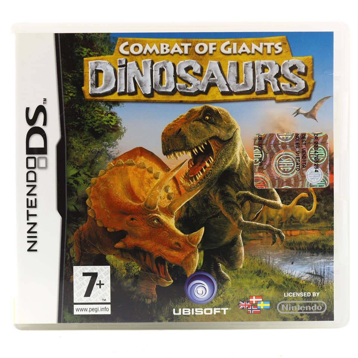 Combat of Giants: Dinosaurs (Nintendo DS) - WTS Retro - Køb spillet her