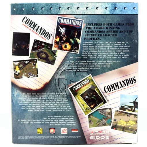 Commandos: Ammo Pack (PC Big Box) - WTS Retro - Køb spillet her