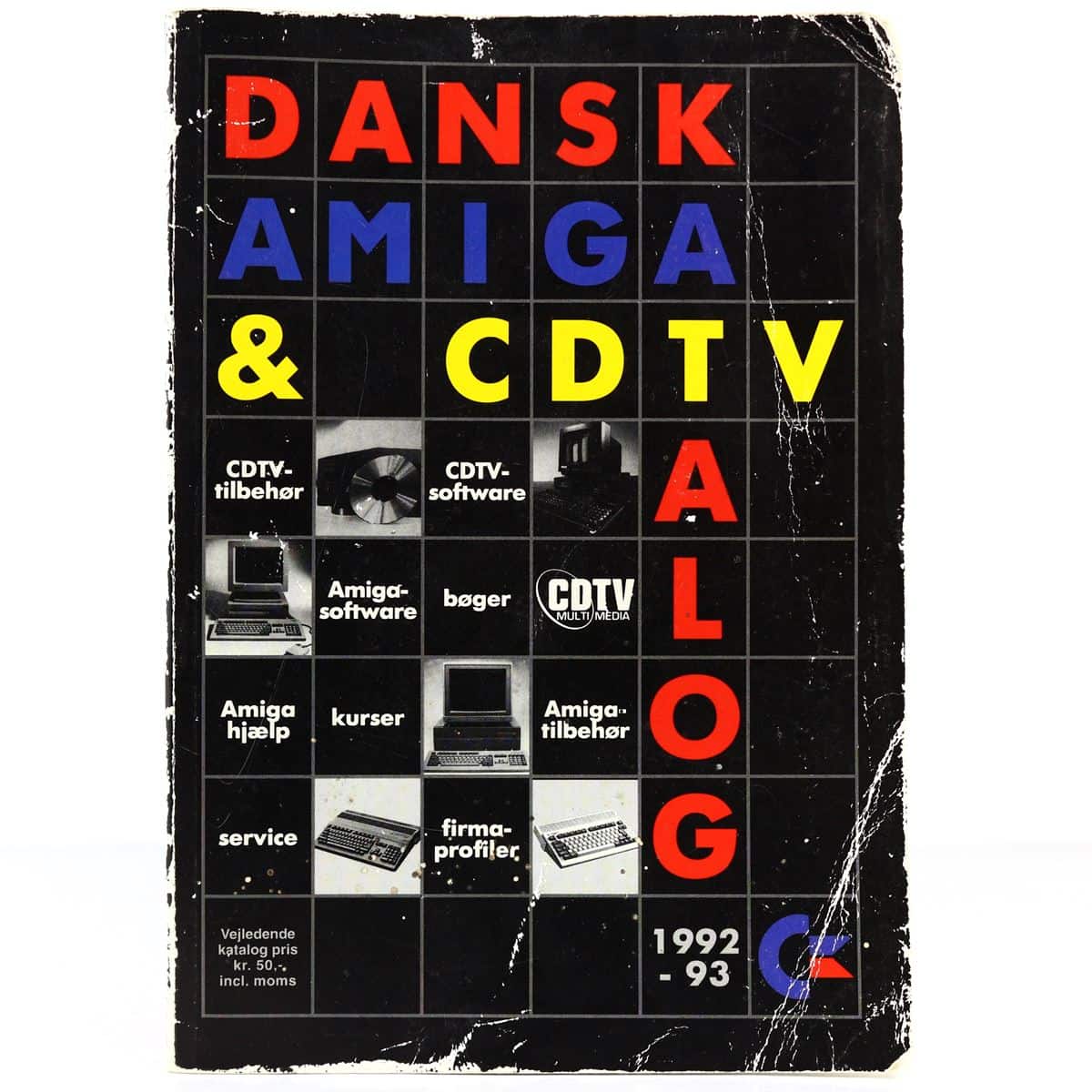 Dansk Amiga & CDTV Katalog 1992-93 - WTS Retro - Køb her