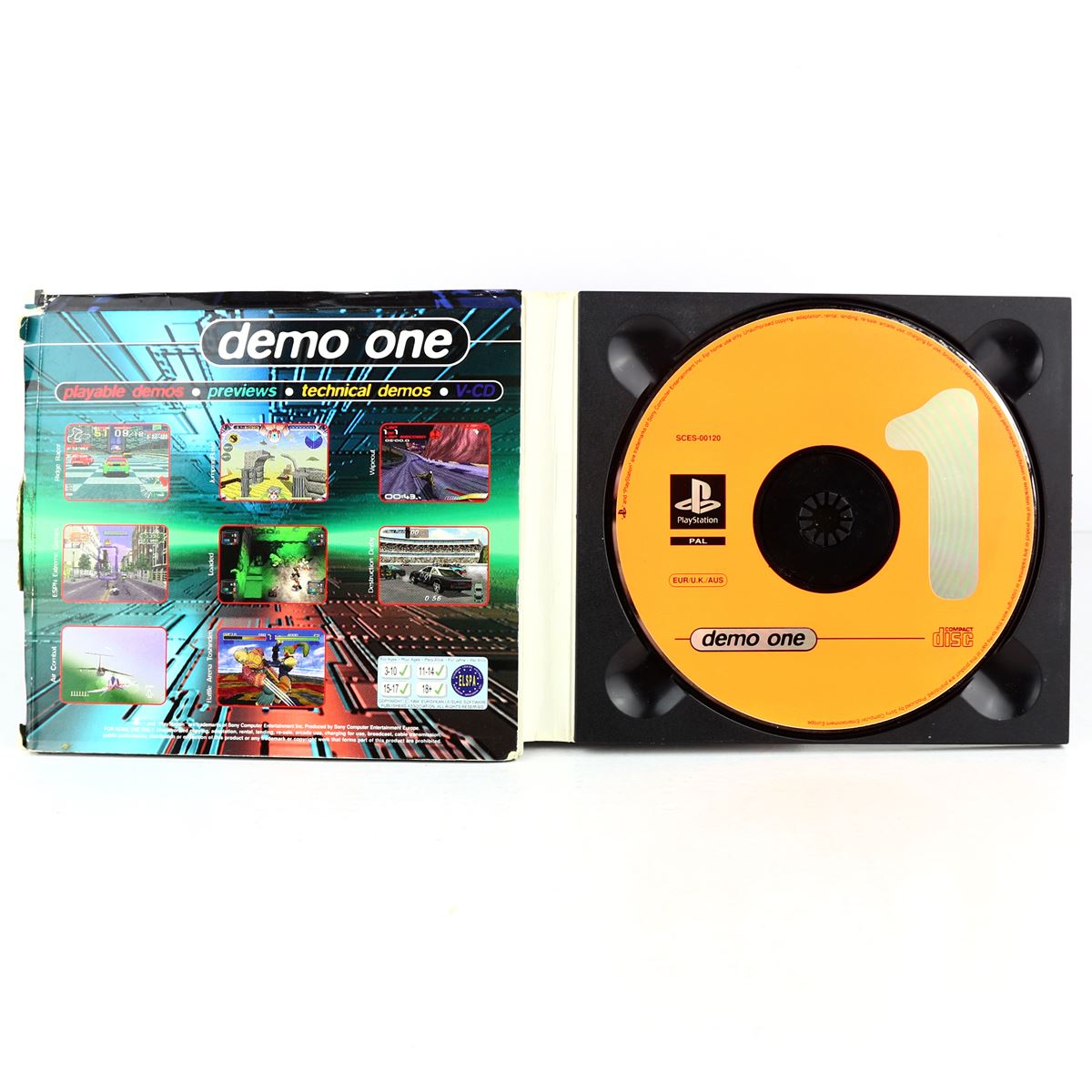Demo 1 - SCES-00120 - Europe (PS1) - WTS Retro - Køb her