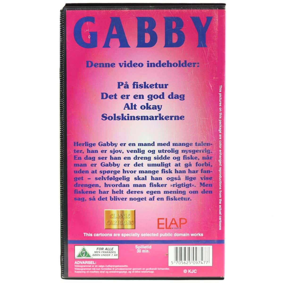 Gabby (VHS) - WTS Retro - Køb filmen her