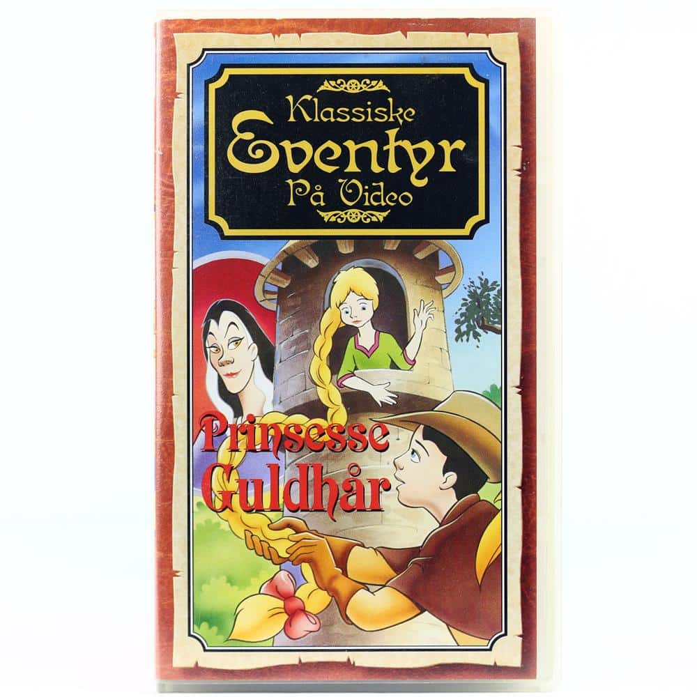 Klassiske Eventyr På Video - Prinsesse Guldhår (VHS) - WTS Retro - Køb ...