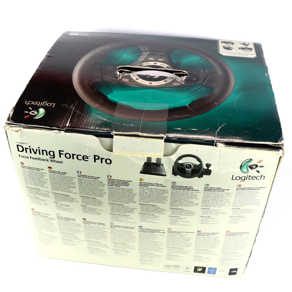 Logitech Driving Force Pro - Rat og pedalsæt (PC/PS2/PS3) - WTS Retro ...