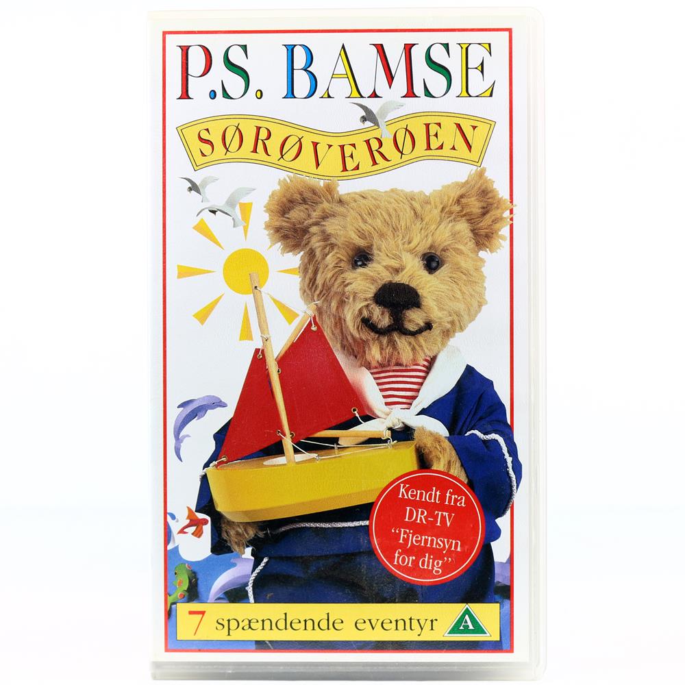 P.S. Bamse - Sørøverøen (VHS) - WTS Retro - Køb filmen her