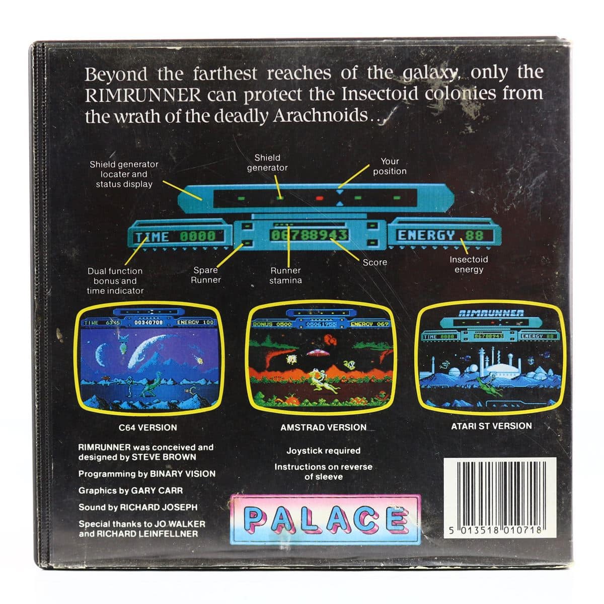 Rimrunner (C64 Cassette) - WTS Retro - Køb spillet her