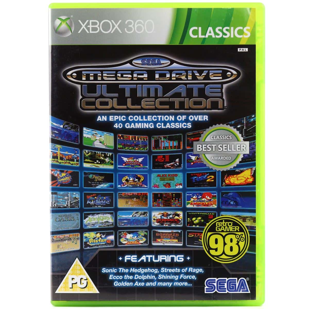 SEGA Mega Drive Ultimate Collection (Xbox 360) - WTS Retro - Køb spillet her