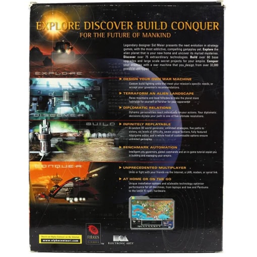 Sid Meier's Alpha Centauri (PC Big Box) - WTS Retro - Køb her