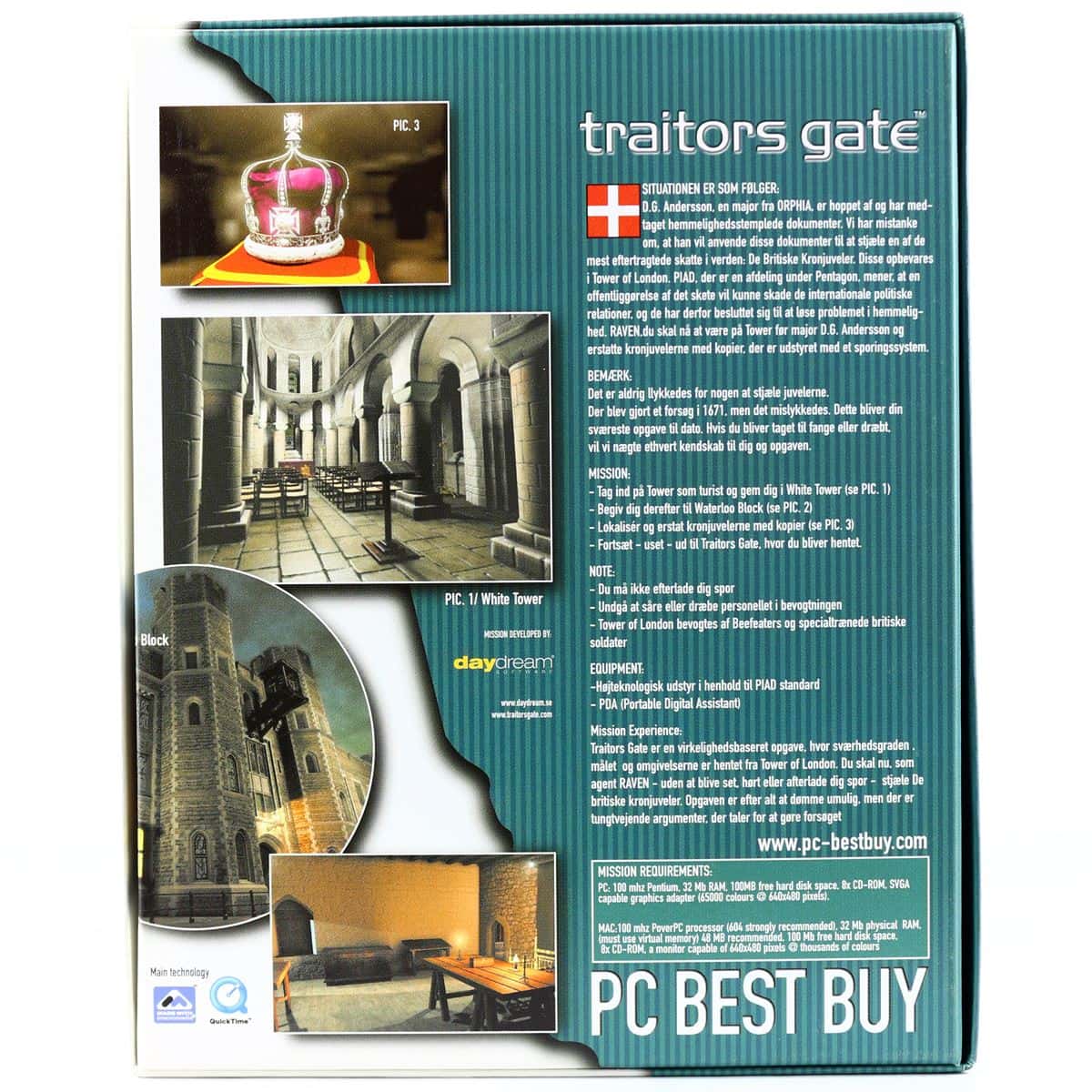 Traitors Gate (PC Big Box - Best Buy) - WTS Retro - Køb her