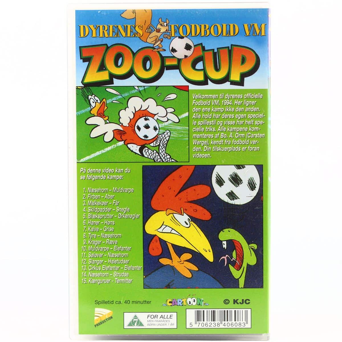 Zoo-Cup 3 (VHS) - WTS Retro - Køb filmen her