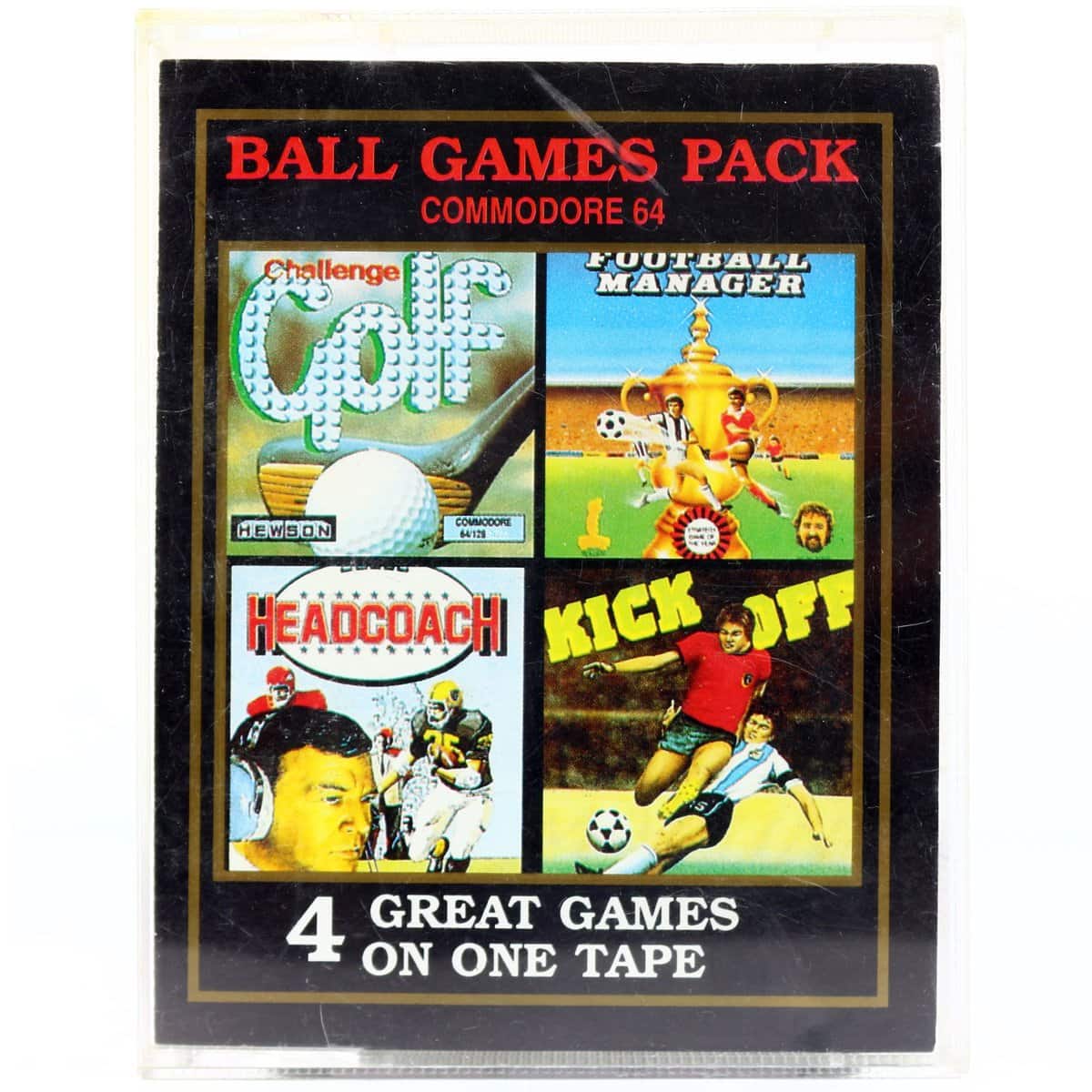 Ball Games Pack (C64 Cassette) - WTS Retro - Køb spillet her