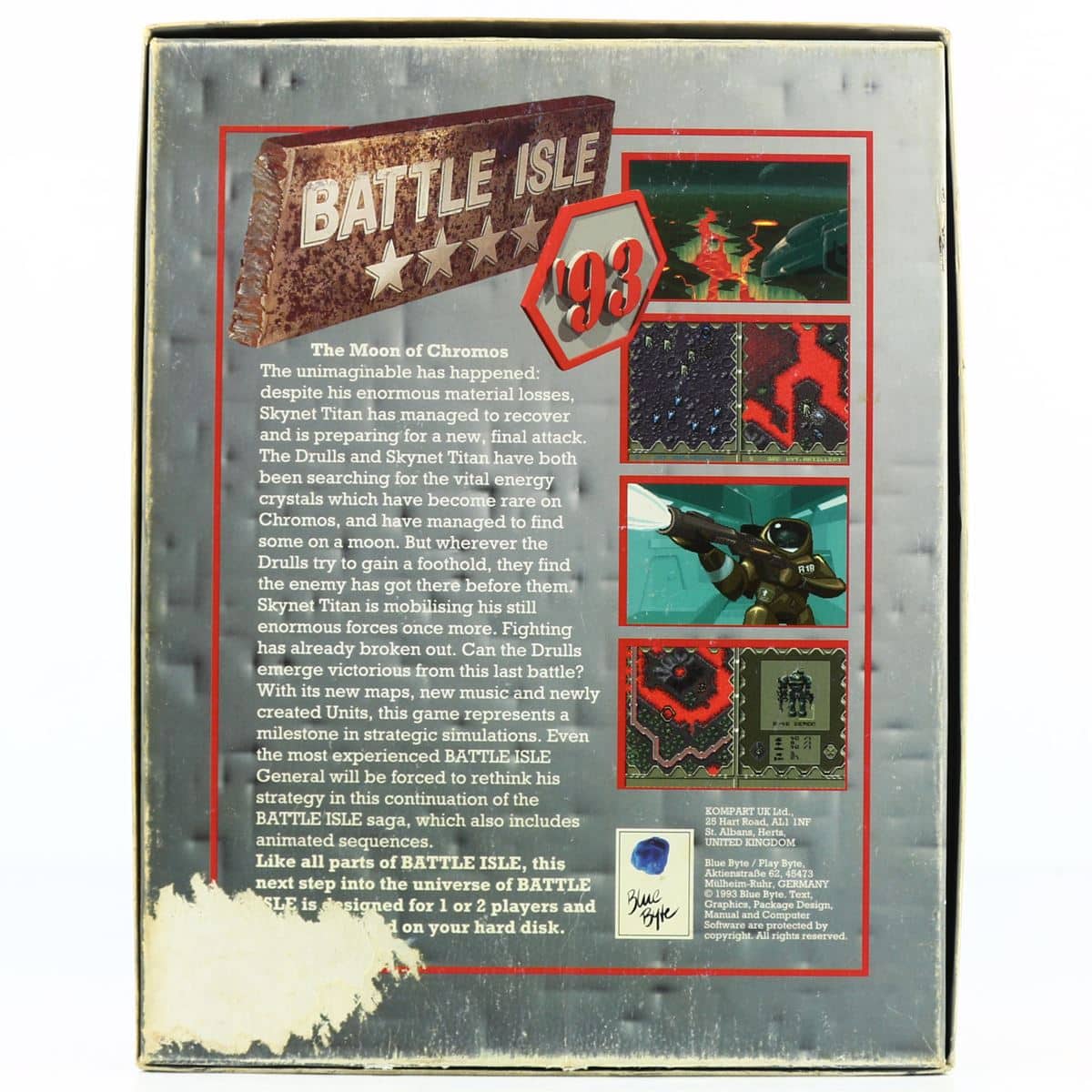 Battle Isle '93: The Moon of Chromos (Amiga, Big Box) - WTS Retro - Køb ...