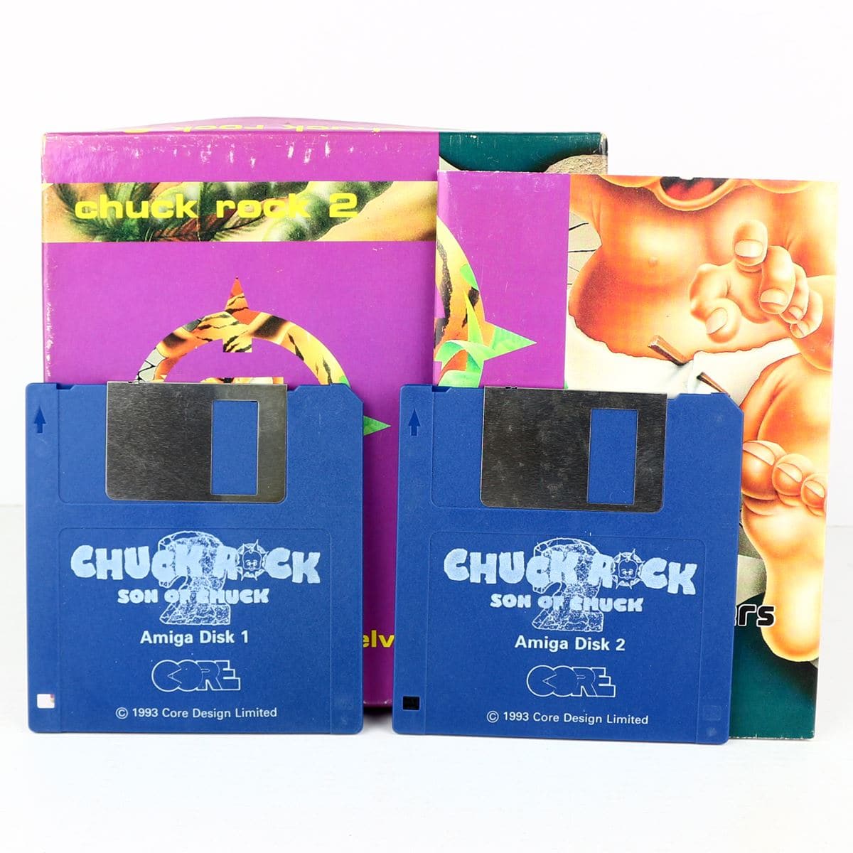 Chuck Rock 2 (Amiga, Corkers) - WTS Retro - Køb her