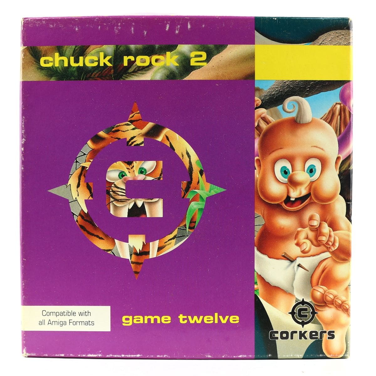 Chuck Rock 2 (Amiga, Corkers) - WTS Retro - Køb her