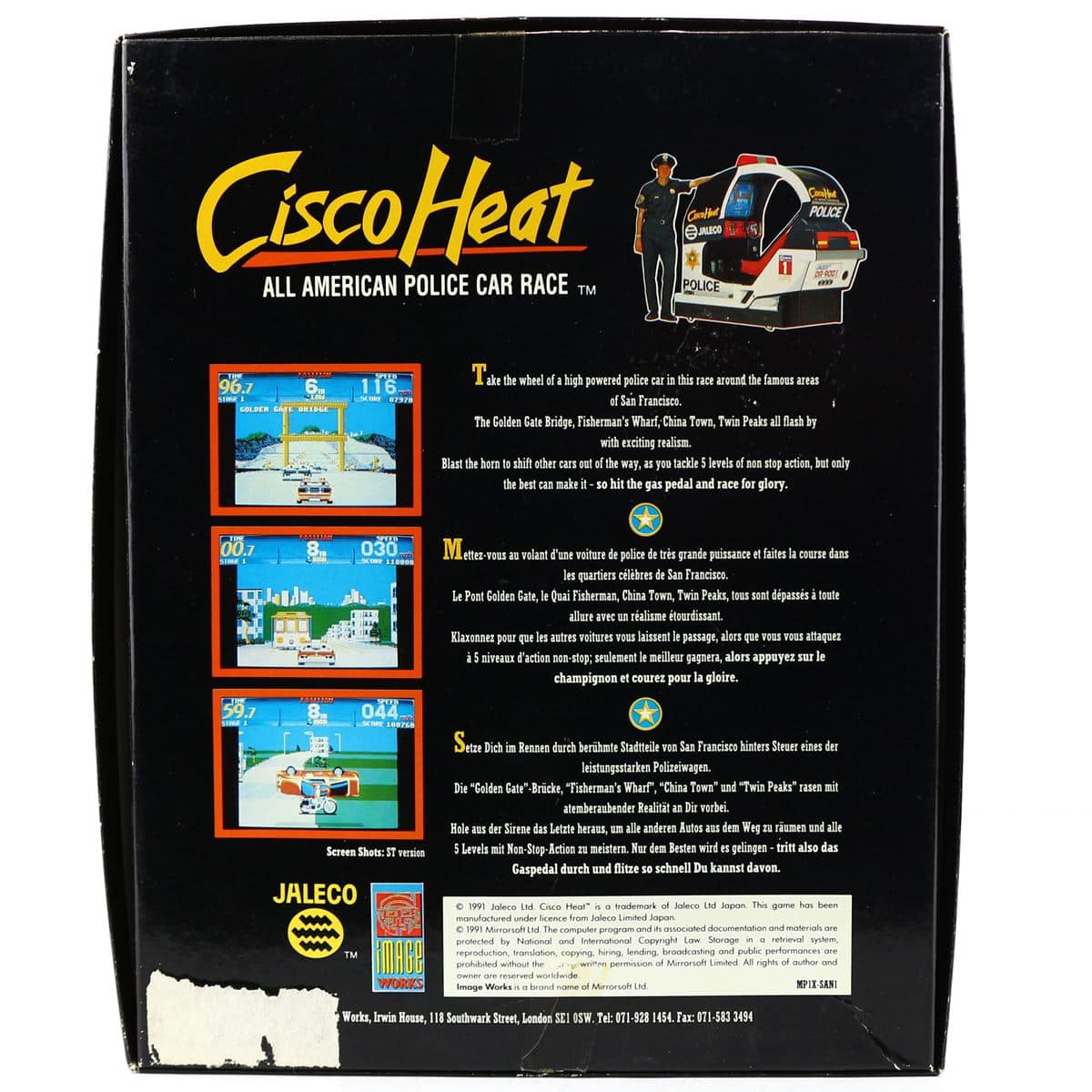 Cisco Heat (Amiga, Big Box) - WTS Retro - Køb her