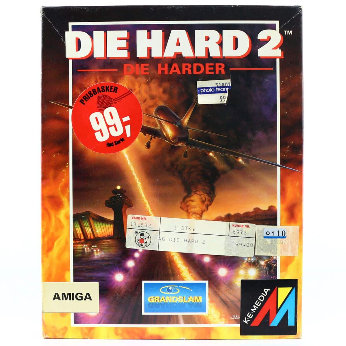 Die Hard 2: Die Harder (Amiga, Big Box) - WTS Retro - Køb spillet her